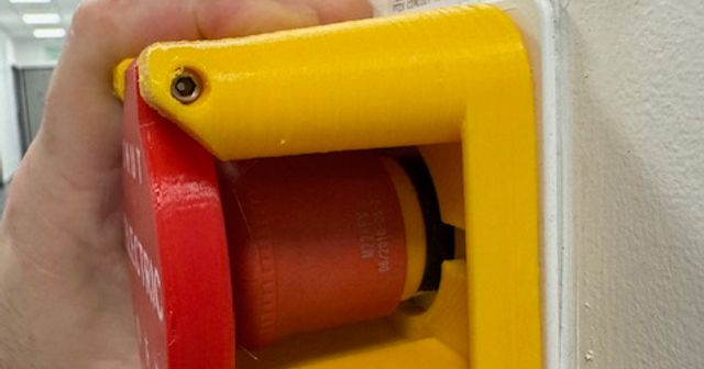 Emergency stop guard by Simon | Download free STL model | Printables.com