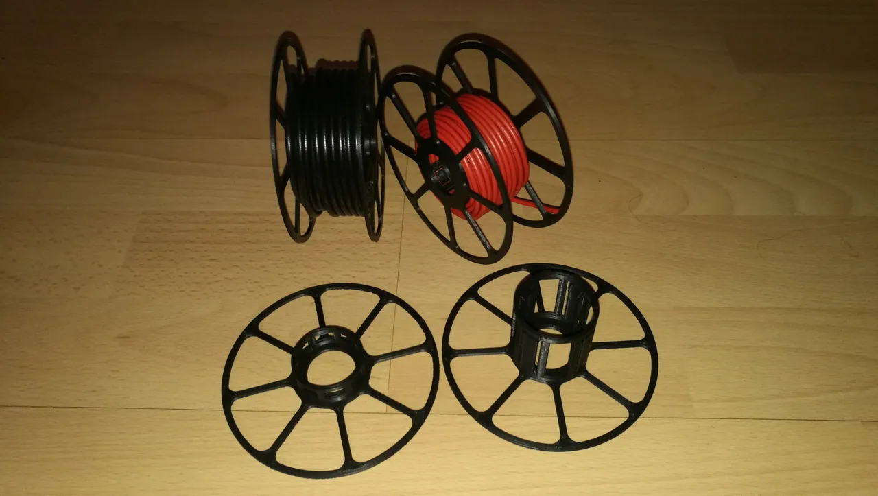 Wire Spool - lightweight by schmufu-3d | Download free STL model ...