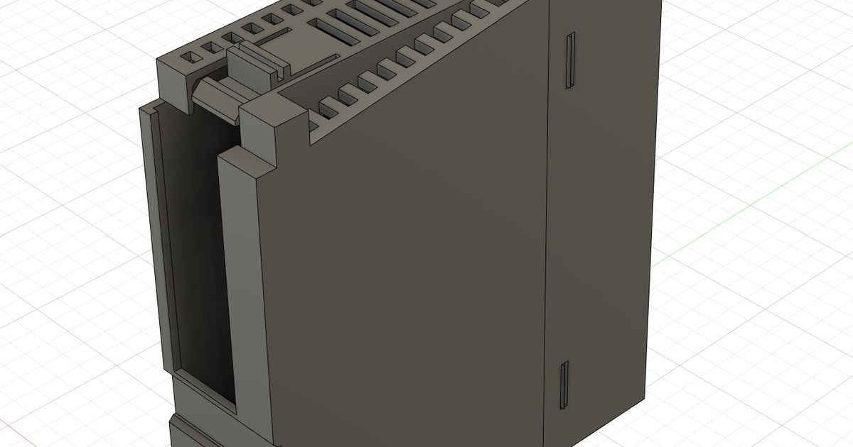 Mitsubishi PLC blank module by Adri | Download free STL model ...