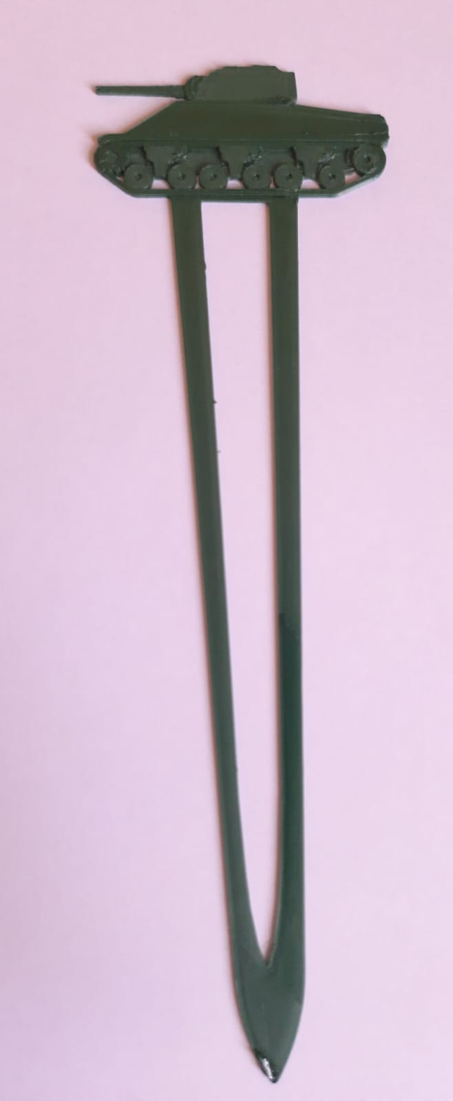 Sherman Bookmark by Arktures | Download free STL model | Printables.com