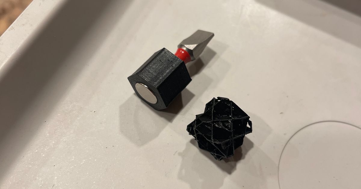 Tiny Magnetic Bit Driver by Teddy Young | Download free STL model ...