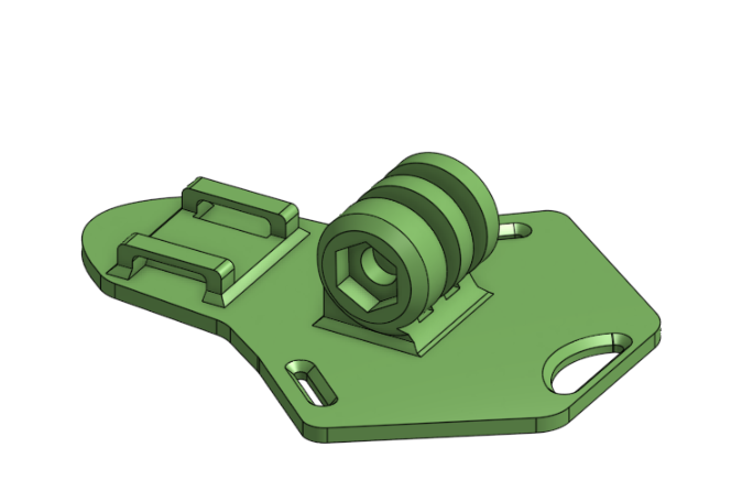 Bell Super3R camera mount by Ivan Ivanov | Download free STL model ...