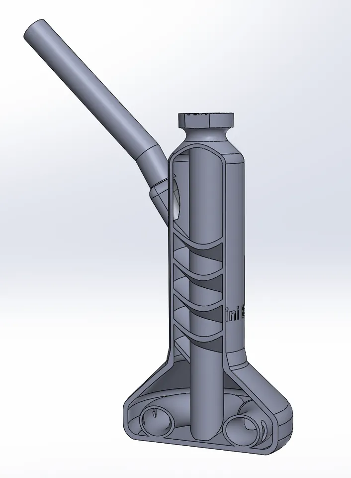 The Mini Beast Bong by Hi I'm a PC | Download free STL model ...