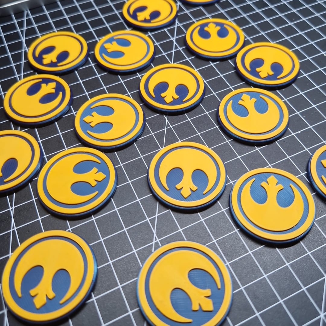 Star Wars Legion command tokens by Adeta | Download free STL model ...