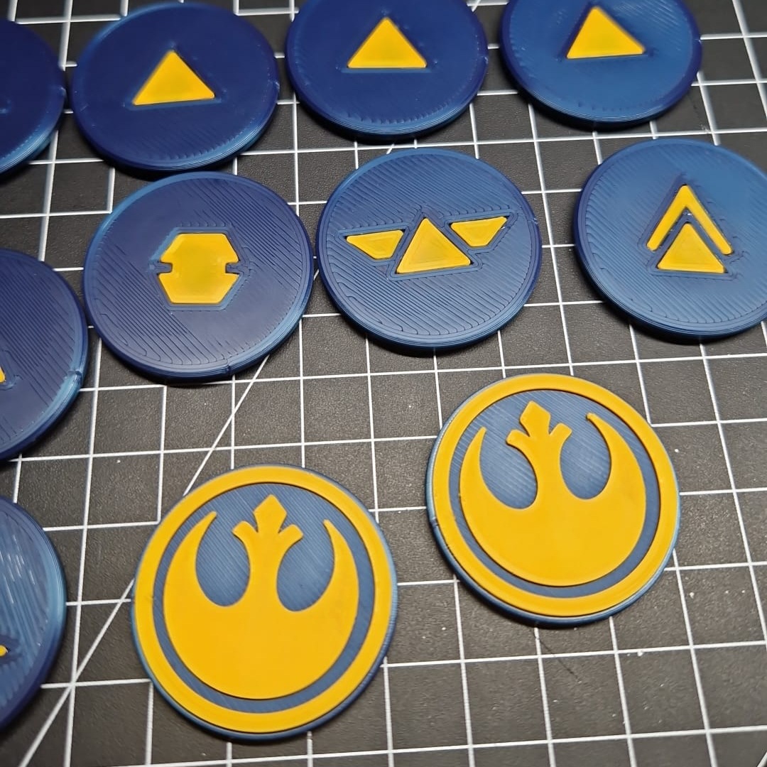 Star Wars Legion command tokens by Adeta | Download free STL model | Printables.com