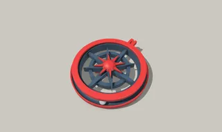 Compass Fidget Spinner by BeetleBuild | Download free STL model ...
