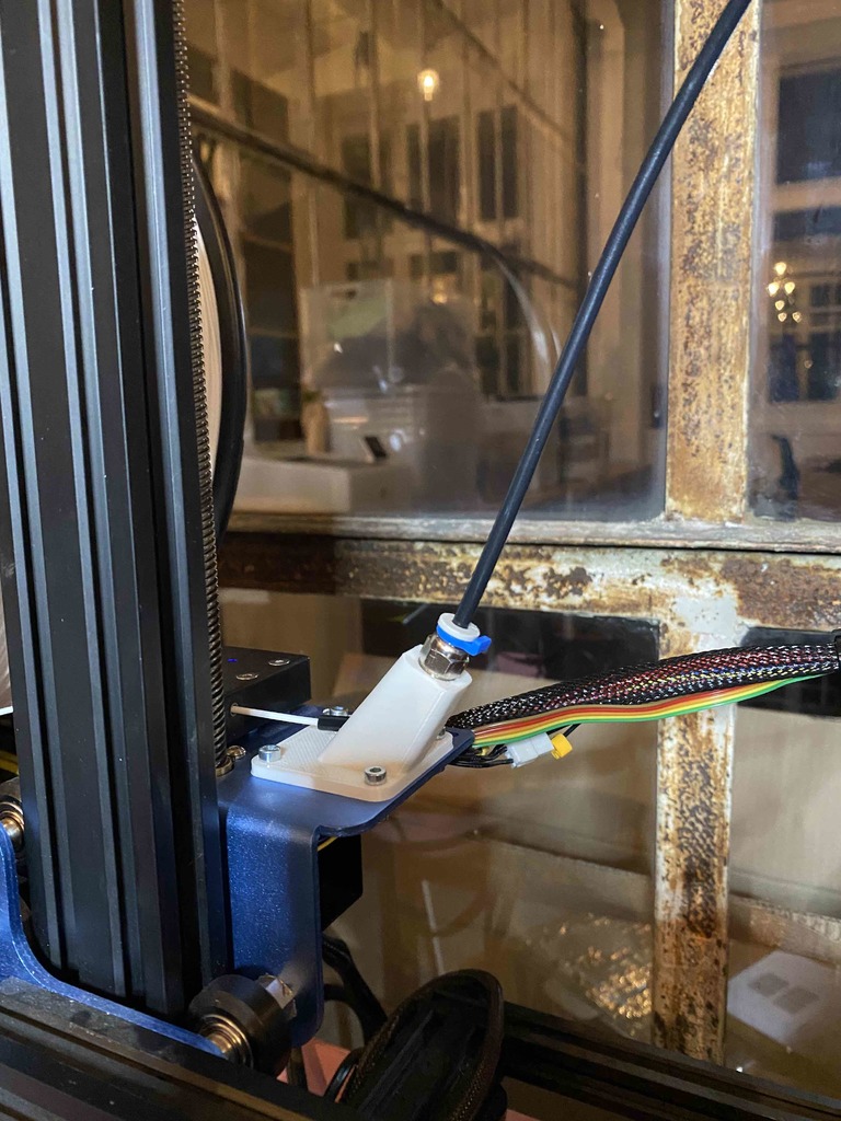 Creality Cr10 V2 Filament Runout Sensor Guide for E3D Titan Mod - no ...