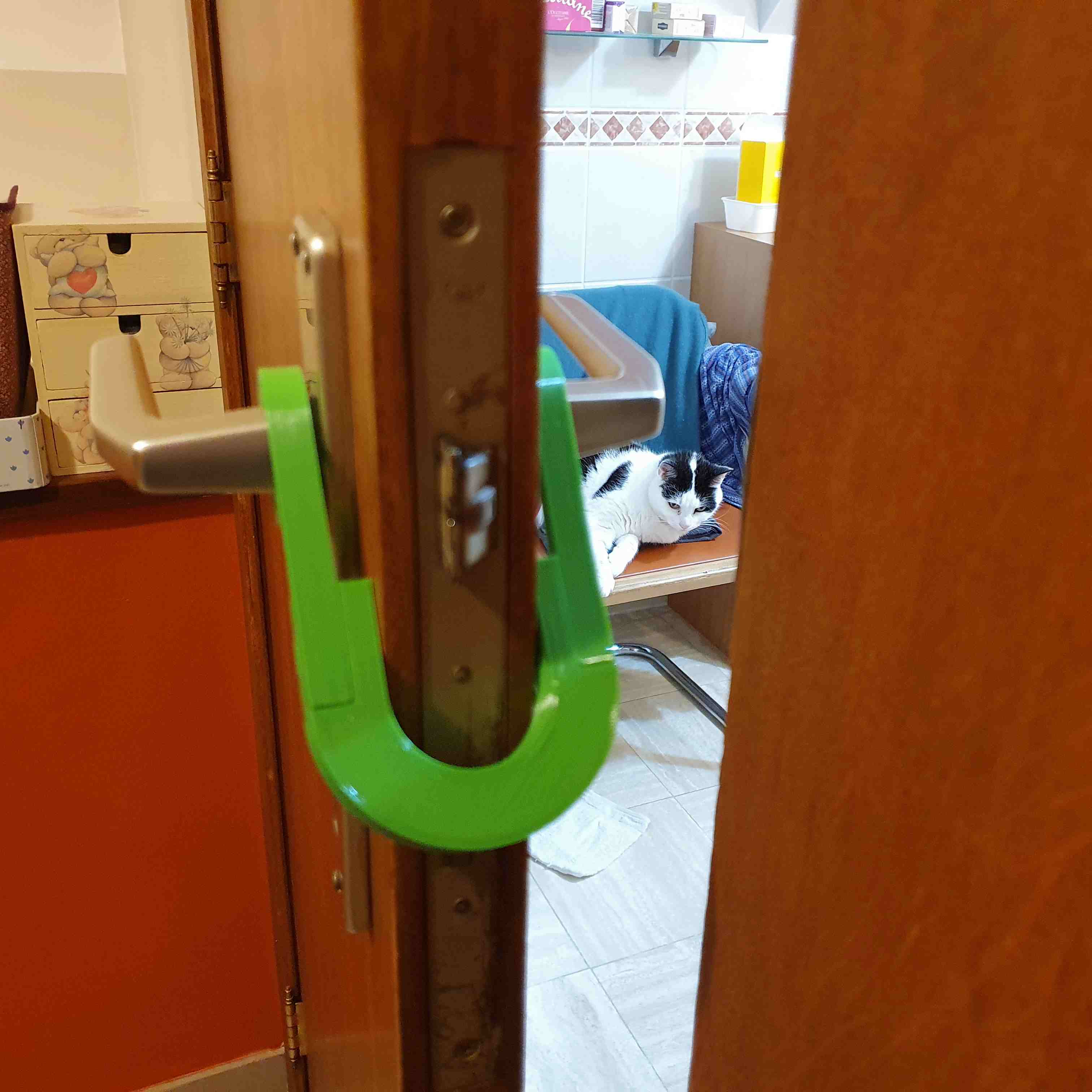 Removable door blocker by bollibe | Download free STL model ...