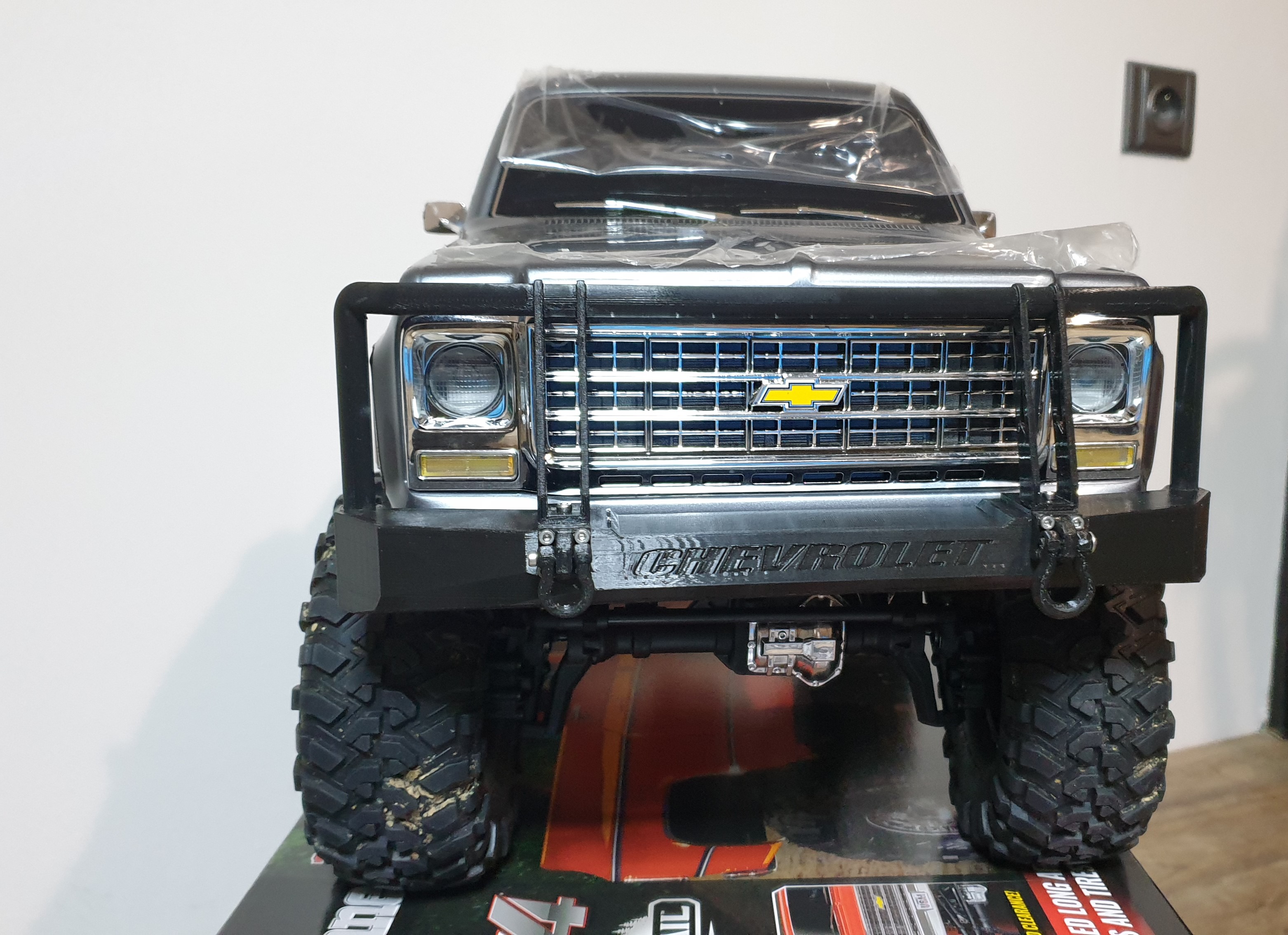 Front bumper, traxxas, TRX4, Chevy K-10 by nexen | Printables Store