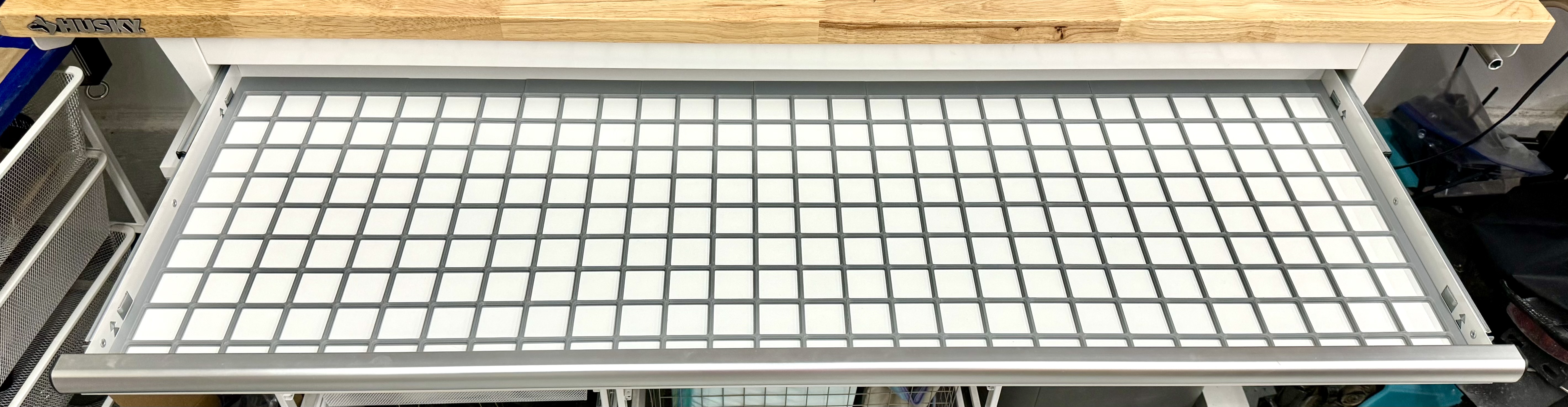 Gridfinity Baseplates for 62/72 in. Husky Work Table Drawers by ...