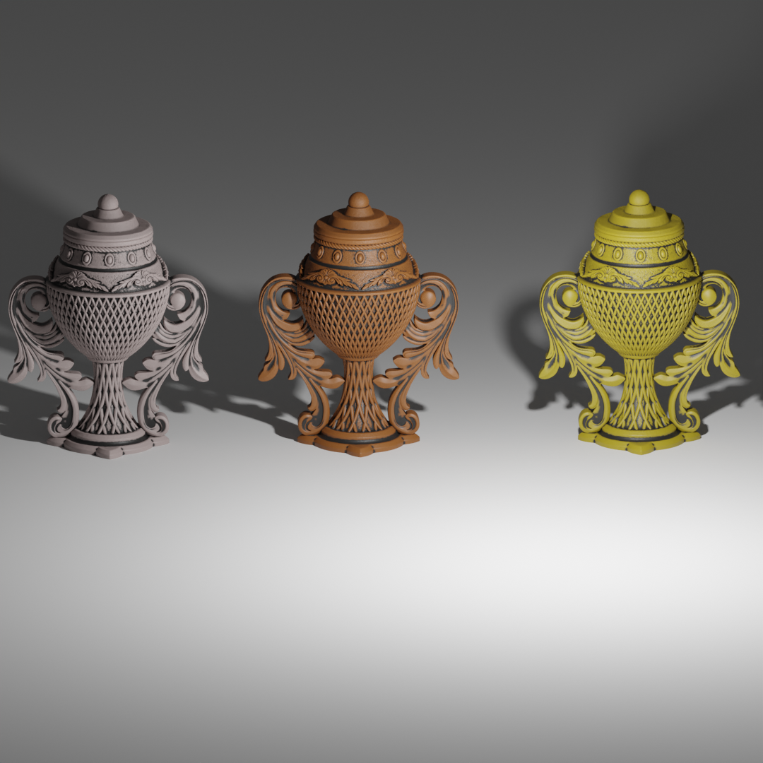 Trophy - Ornamental Version by FallenAngel | Download free STL model ...