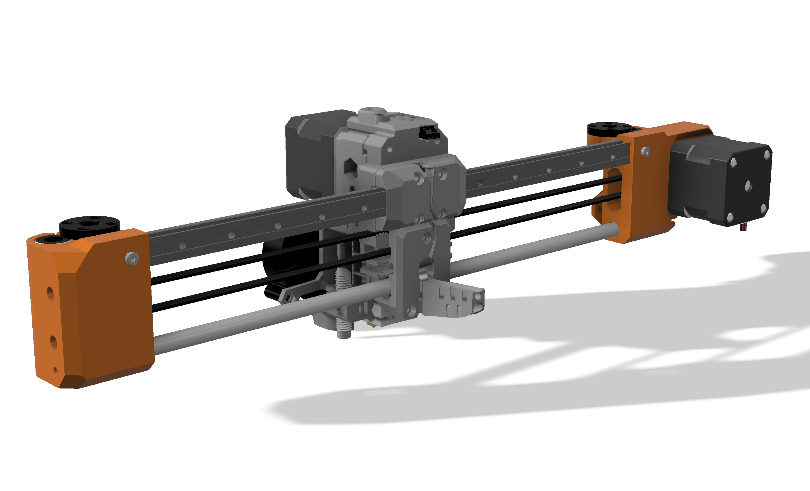 IGUS Drylin Linear Rail Upgrade - BearExxa X axis von Ceda | Kostenloses STL-Modell ...