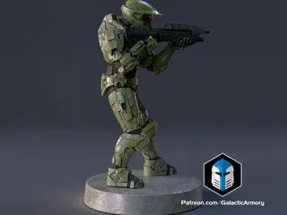 Master Chief Miniature by Galactic Armory | Download free STL model ...