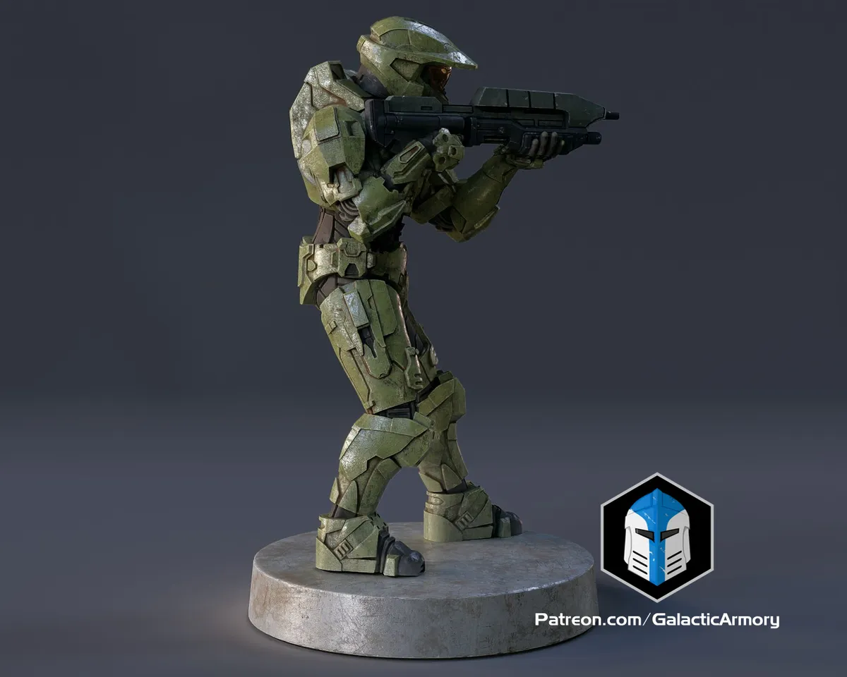 Master Chief Miniature by Galactic Armory | Download free STL model ...