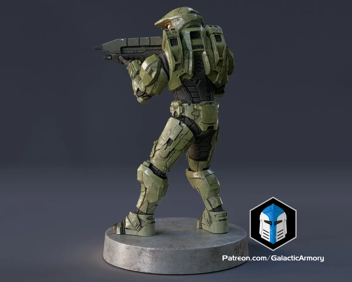Master Chief Miniature by Galactic Armory | Download free STL model ...
