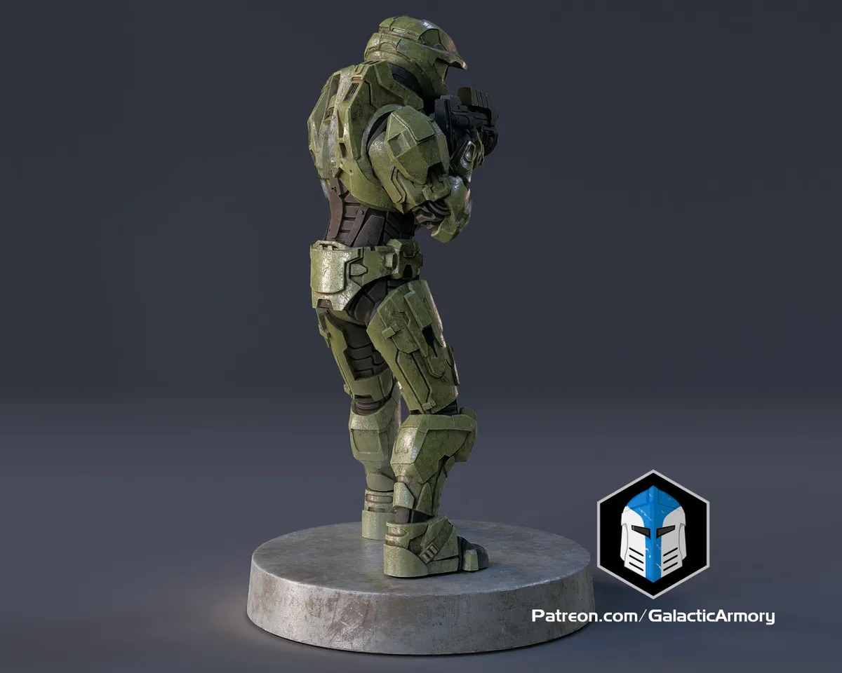 Master Chief Miniature by Galactic Armory | Download free STL model ...