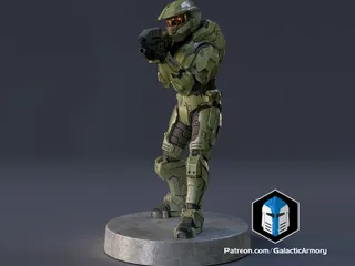 Master Chief Miniature by Galactic Armory | Download free STL model ...