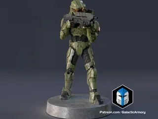 Master Chief Miniature by Galactic Armory | Download free STL model ...
