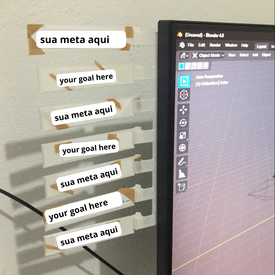 Goal reminder for monitor by Igor Moitinho | Download free STL model ...