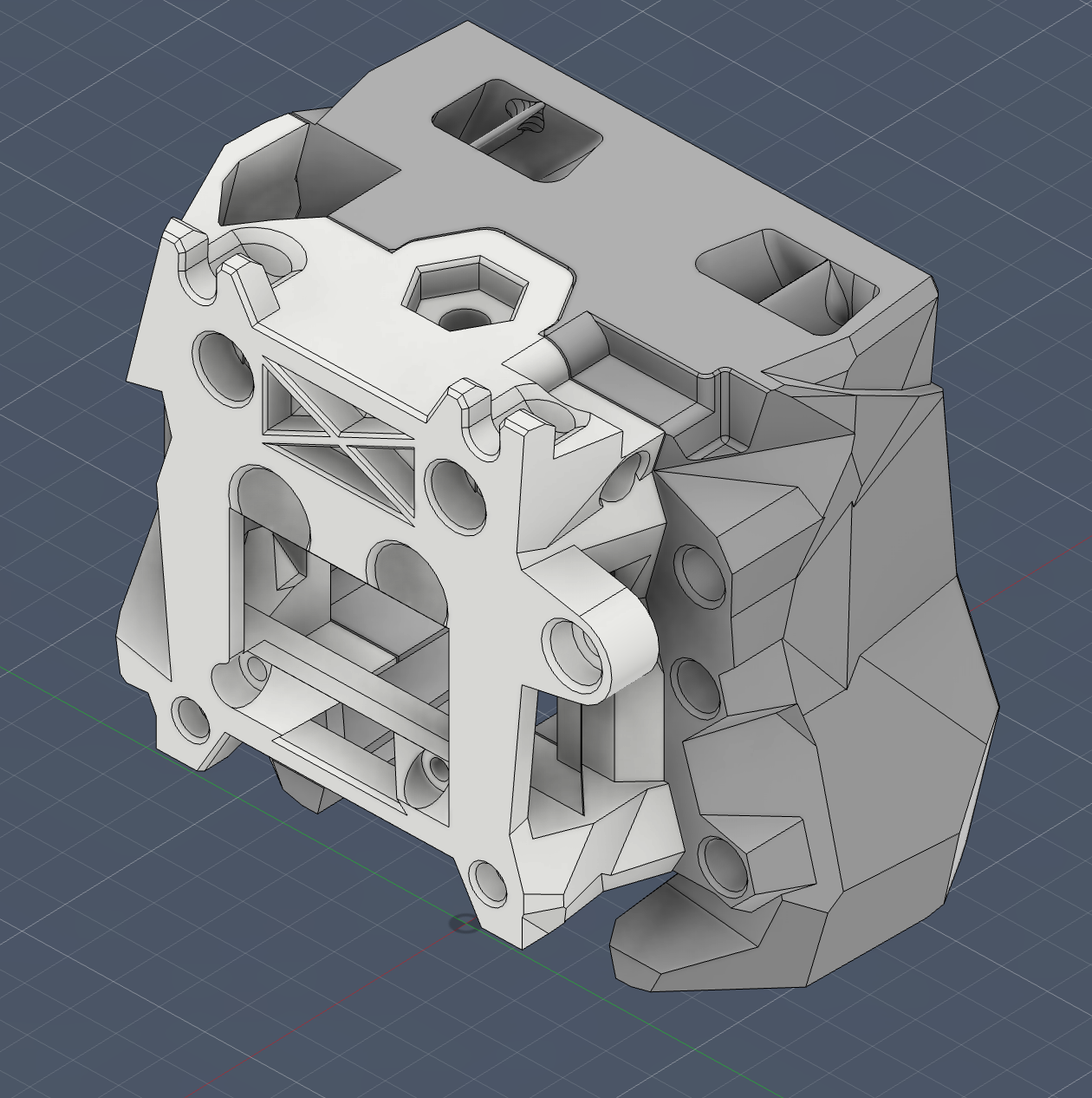 Improved Filametrix Cutter for Bambu Lab Hotend ERCFv2 Voron by ...
