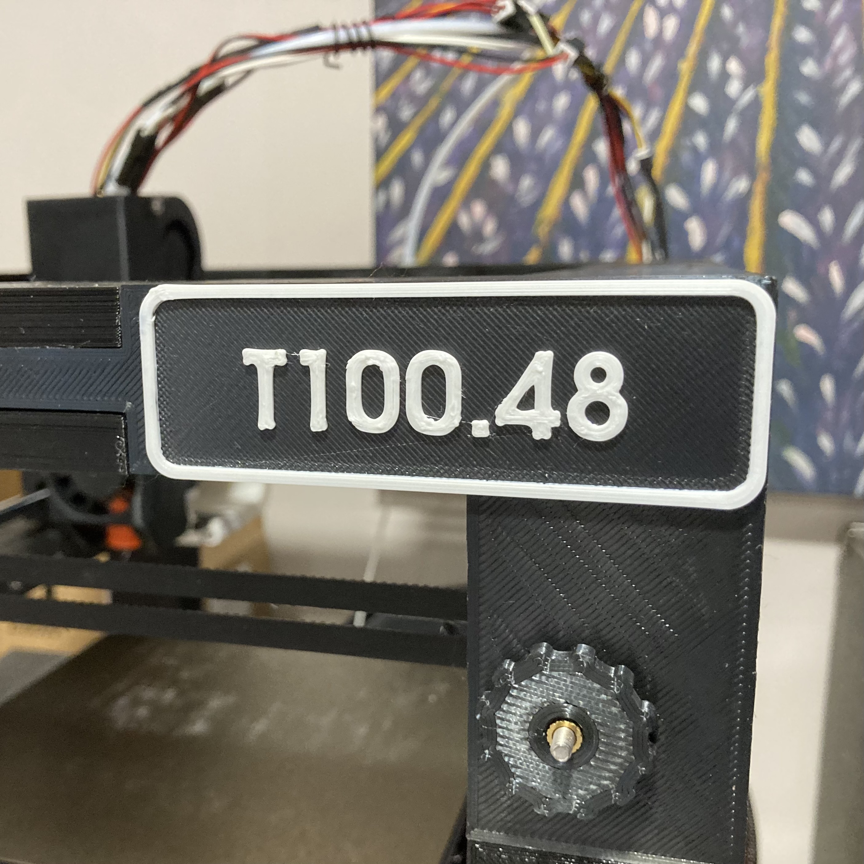 The100 T100 Serial Plate by Jonathan Jessup | Download free STL model ...