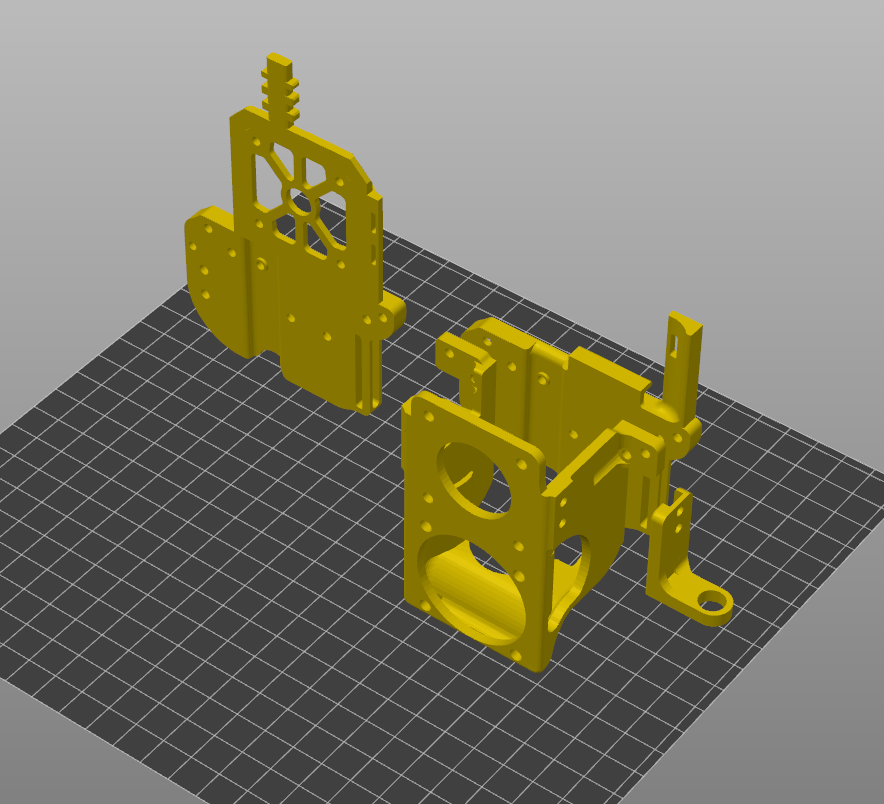 Voxelab Aquila, PINDA, EBB42 Mount for BMG + V6 Extruder Fan Shroud by ...