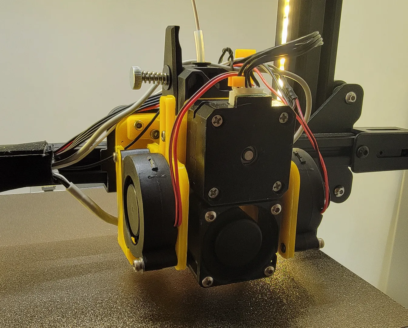 Voxelab Aquila, PINDA, EBB42 Mount for BMG + V6 Extruder Fan Shroud by ...