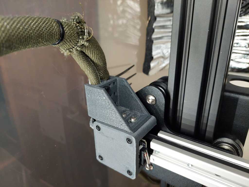 Ender 3 X-Axis cover with cable guide / holder *IMPROVED* by Shadow_964 ...