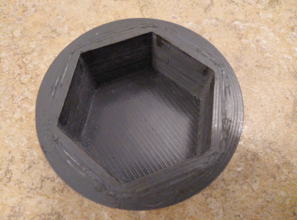 Land Rover 52mm hub nut socket by Shadow_964 | Download free STL model ...