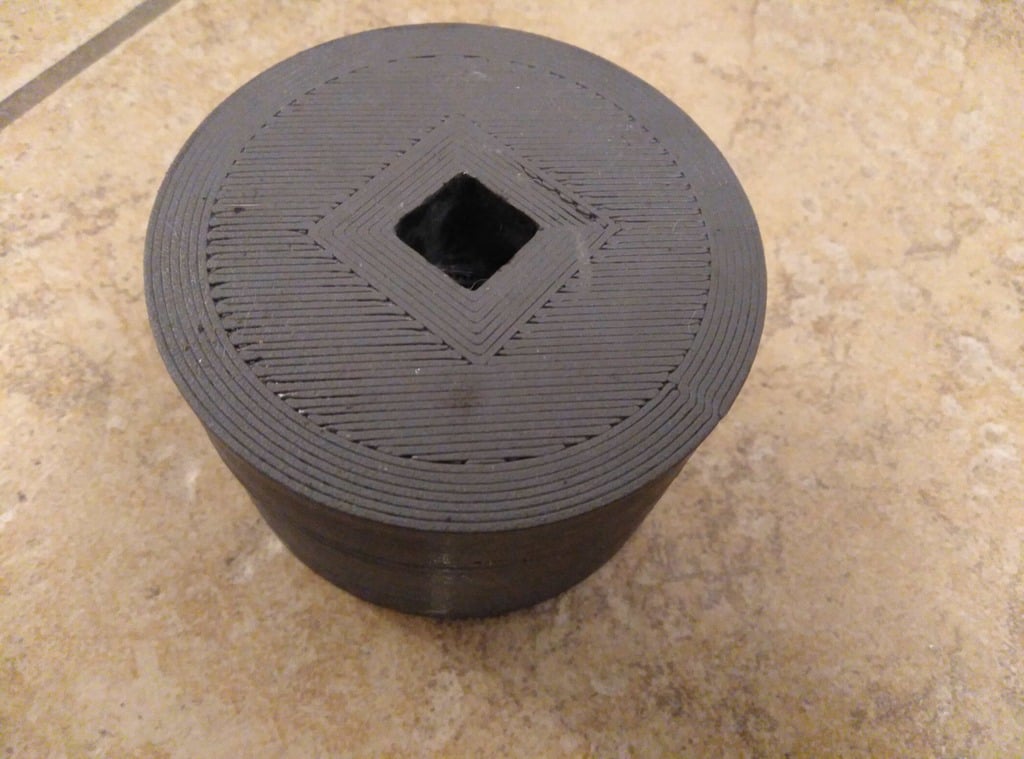 Land Rover 52mm hub nut socket by Shadow_964 | Download free STL model ...