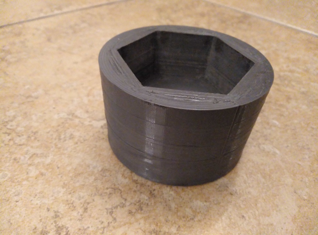 Land Rover 52mm hub nut socket by Shadow_964 | Download free STL model ...