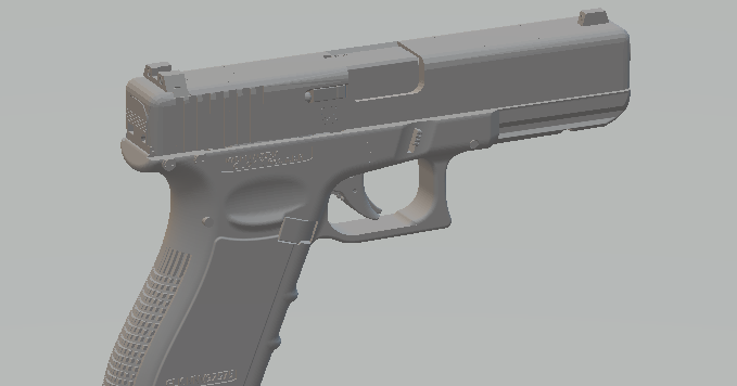 Glock 17 gen 3 prop gun by Printit Tom | Download free STL model ...