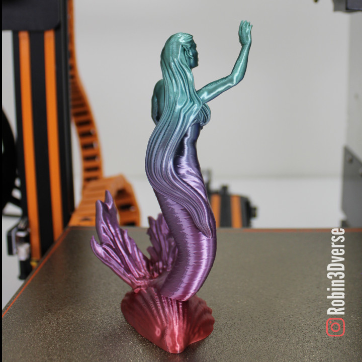 Mermaid Support Free Remix by robin3dverse | Download free STL model ...