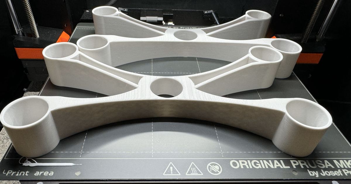 Filament Spool Rack by crashkg | Download free STL model | Printables.com