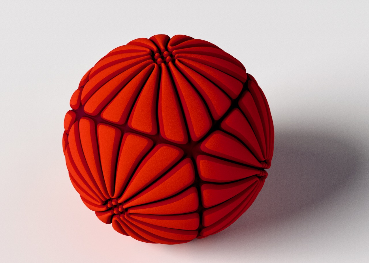 Six Corner Rollerball by SteedMaker | Download free STL model ...