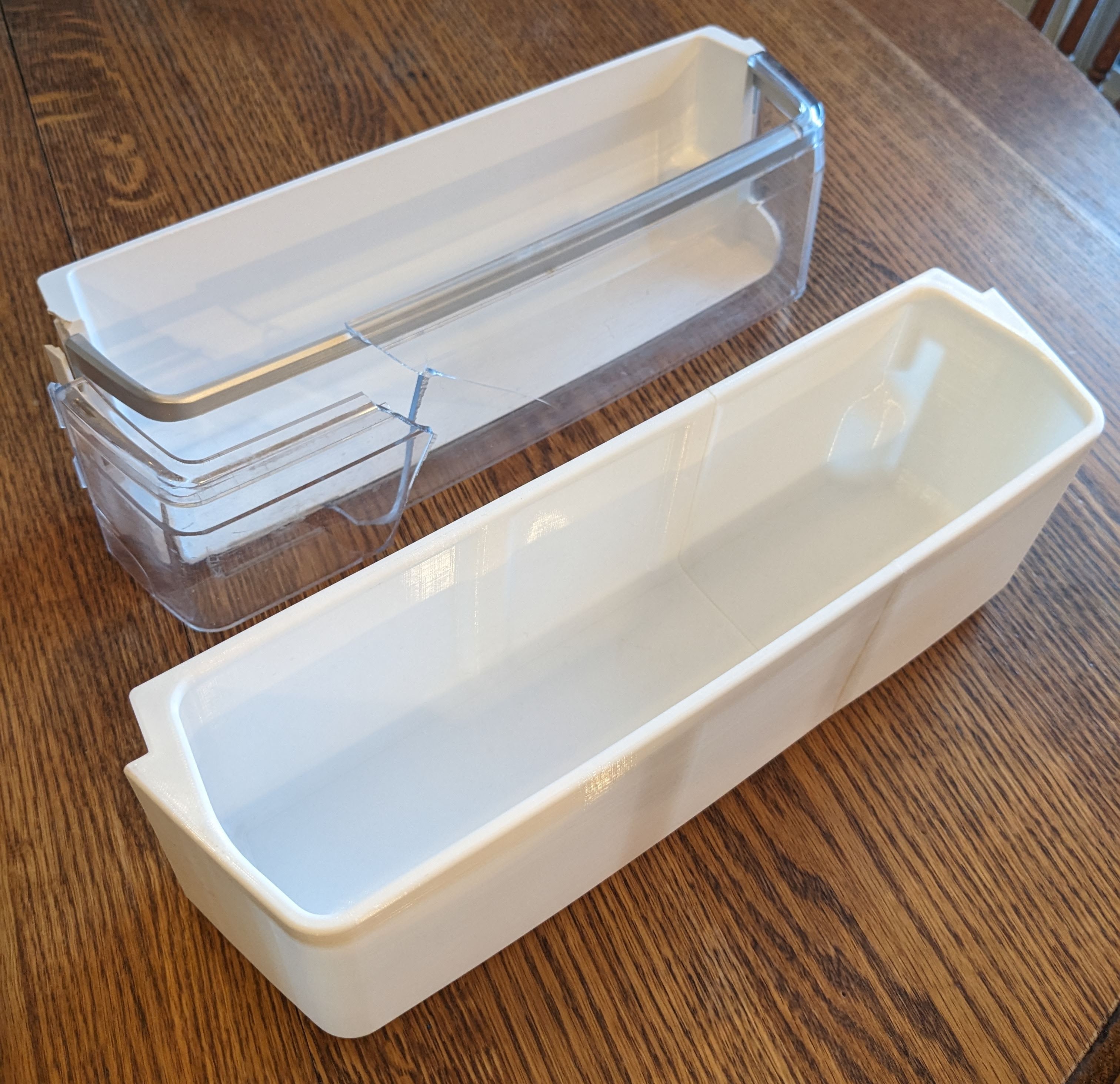 LG Fridge Shelf Replacement by layernomic | Download free STL model ...