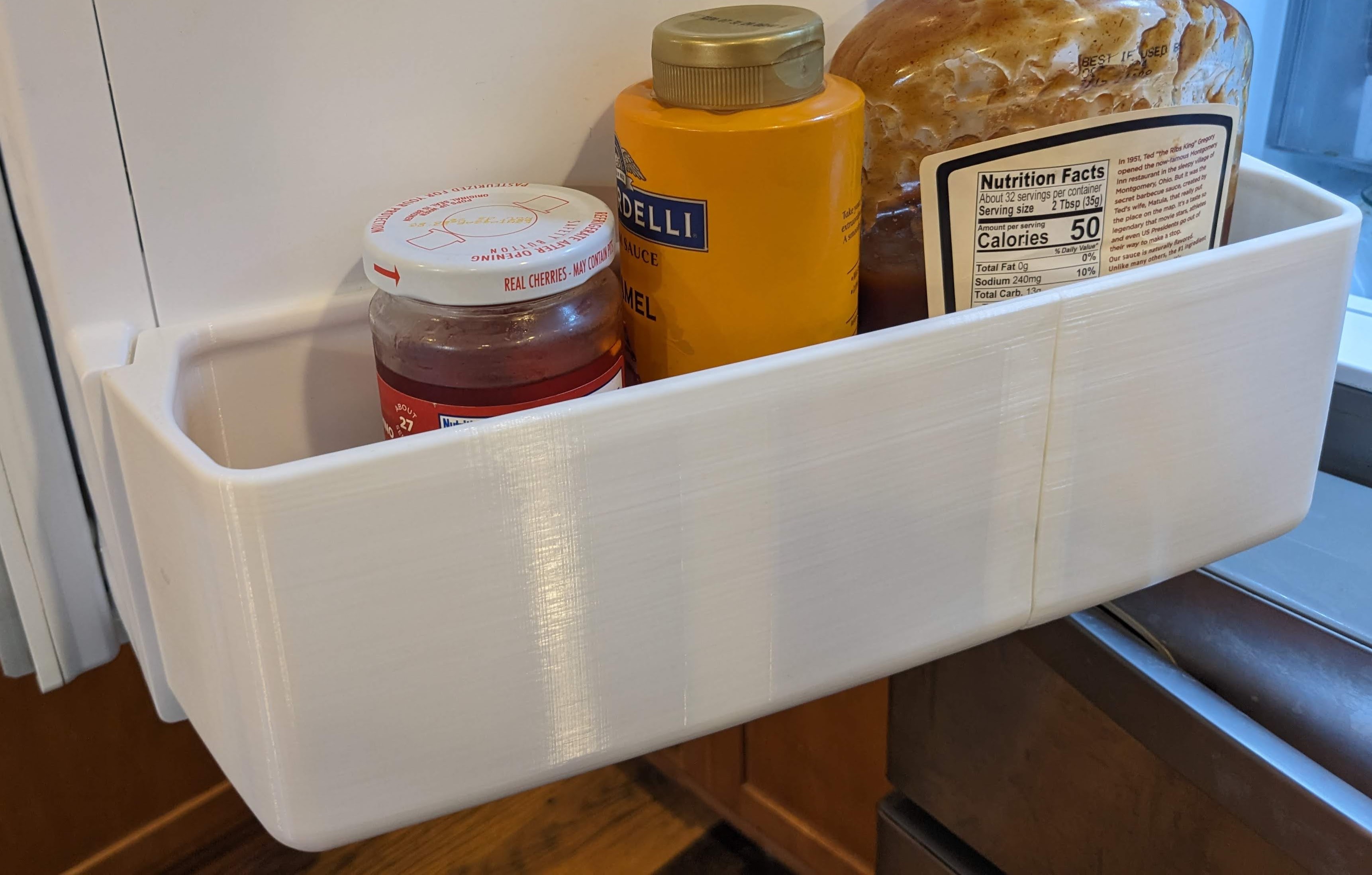 LG Fridge Shelf Replacement by layernomic | Download free STL model ...