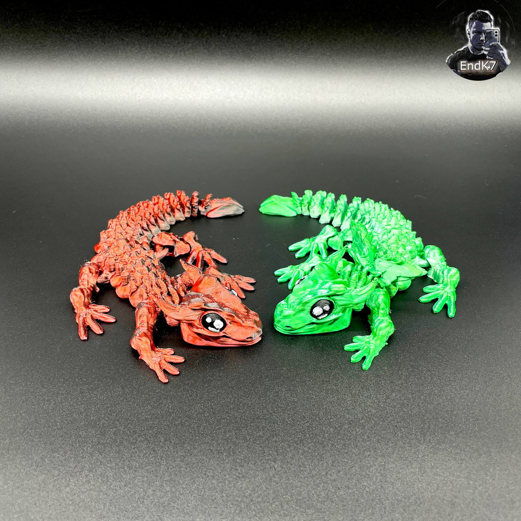 Glorious Baby Dragon - Articulated - Print in Place - No Supports ...