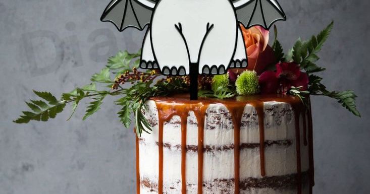 Light Fury - Cake Topper - How to Train Your Dragon - Bezzubka - Bílá ...