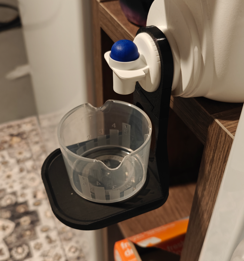 Laundry Detergent Cup Holder by Blake Haas | Download free STL model ...