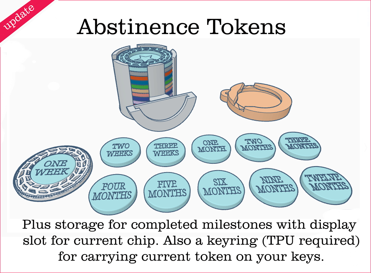 Abstinence Chips/tokens by Diablo | Download free STL model ...