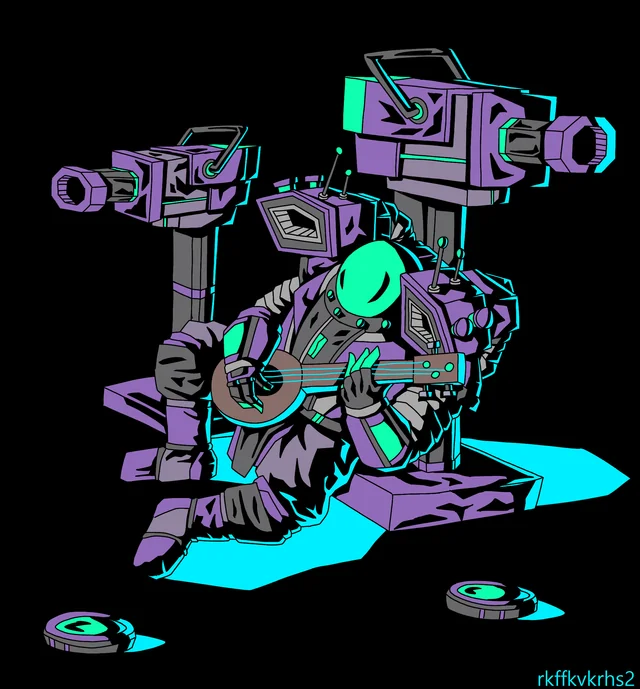 Risk of Rain 2 Engineer - HueForge by Large Cat | Download free STL ...