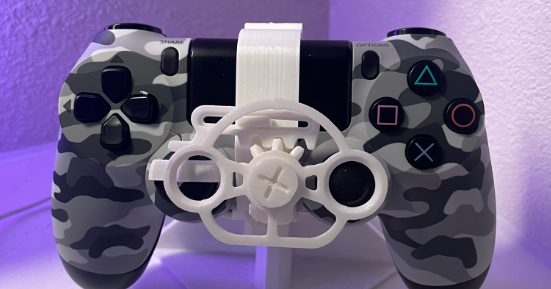 Bearing less PS4 Controller Mini Wheel by Big Guy Enterprises Download free STL model Printables