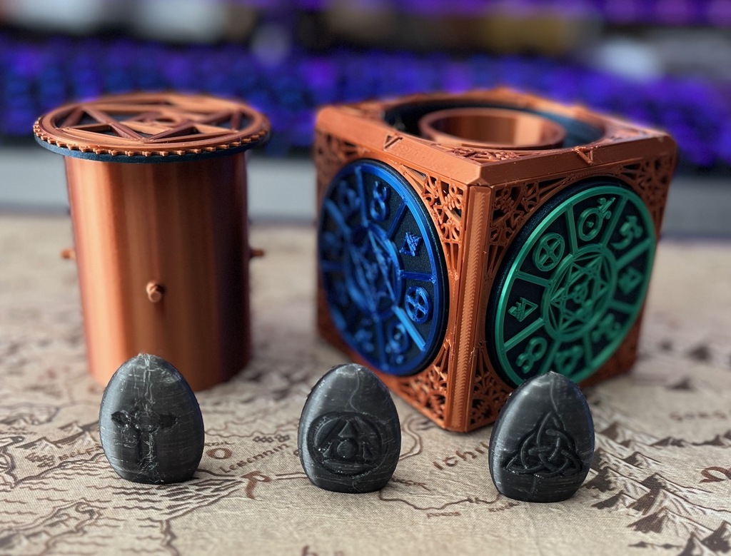 Magic Alchemist Stones by maandren | Download free STL model ...