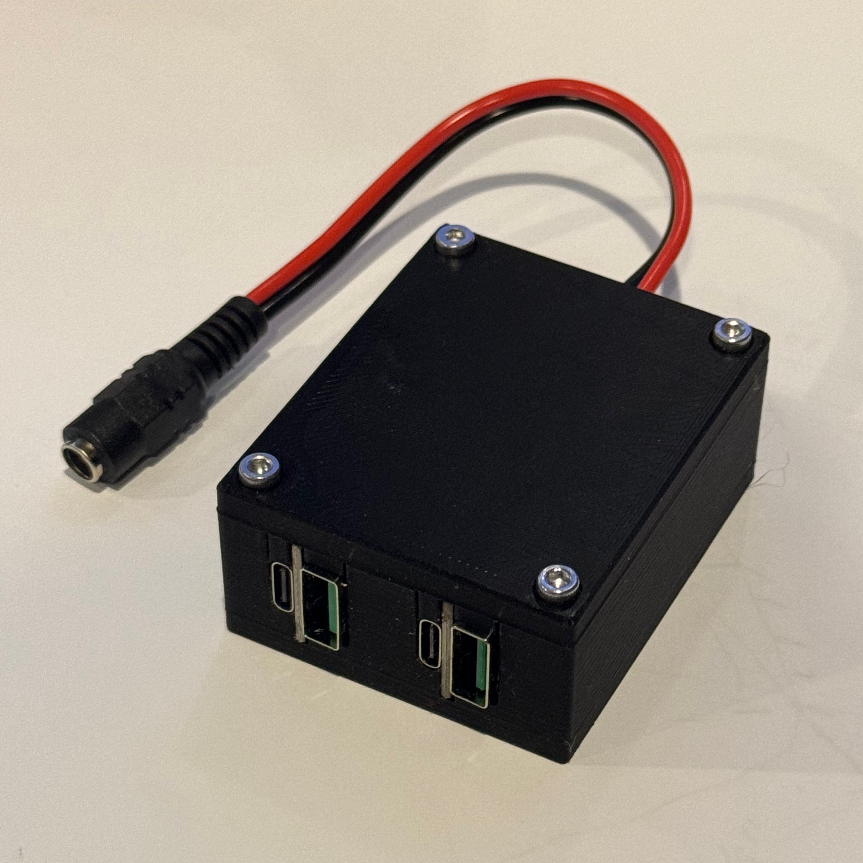 USB Power Adaptor Box by mscalora | Download free STL model ...