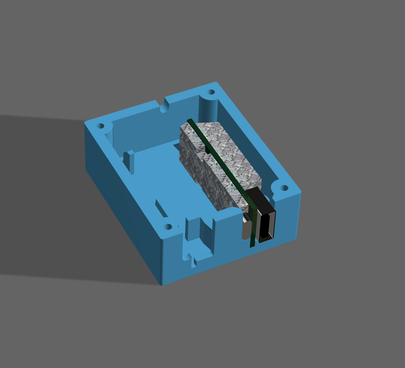 USB Power Adaptor Box by mscalora | Download free STL model ...