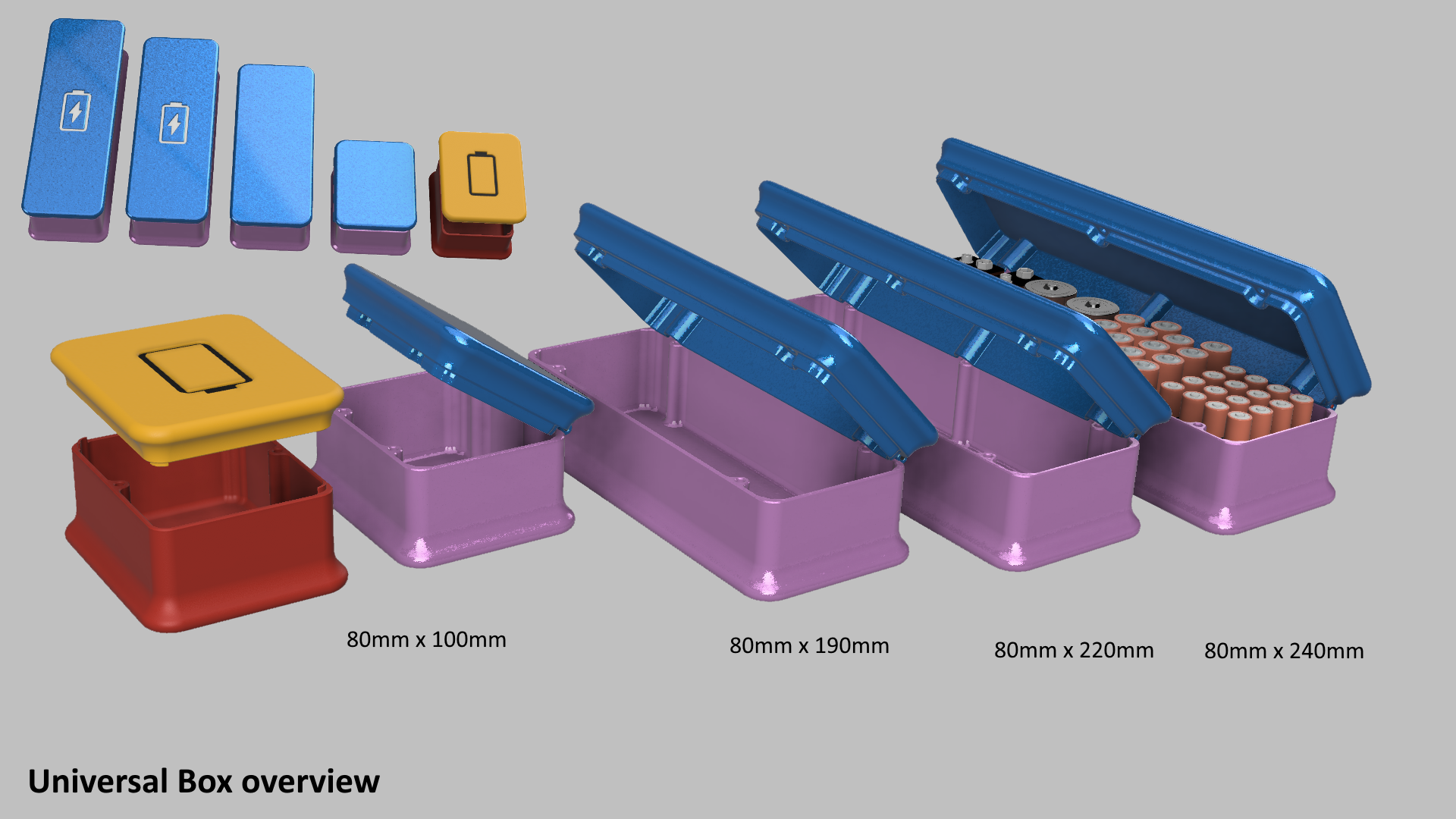 Universal Box by Udo | Download free STL model | Printables.com