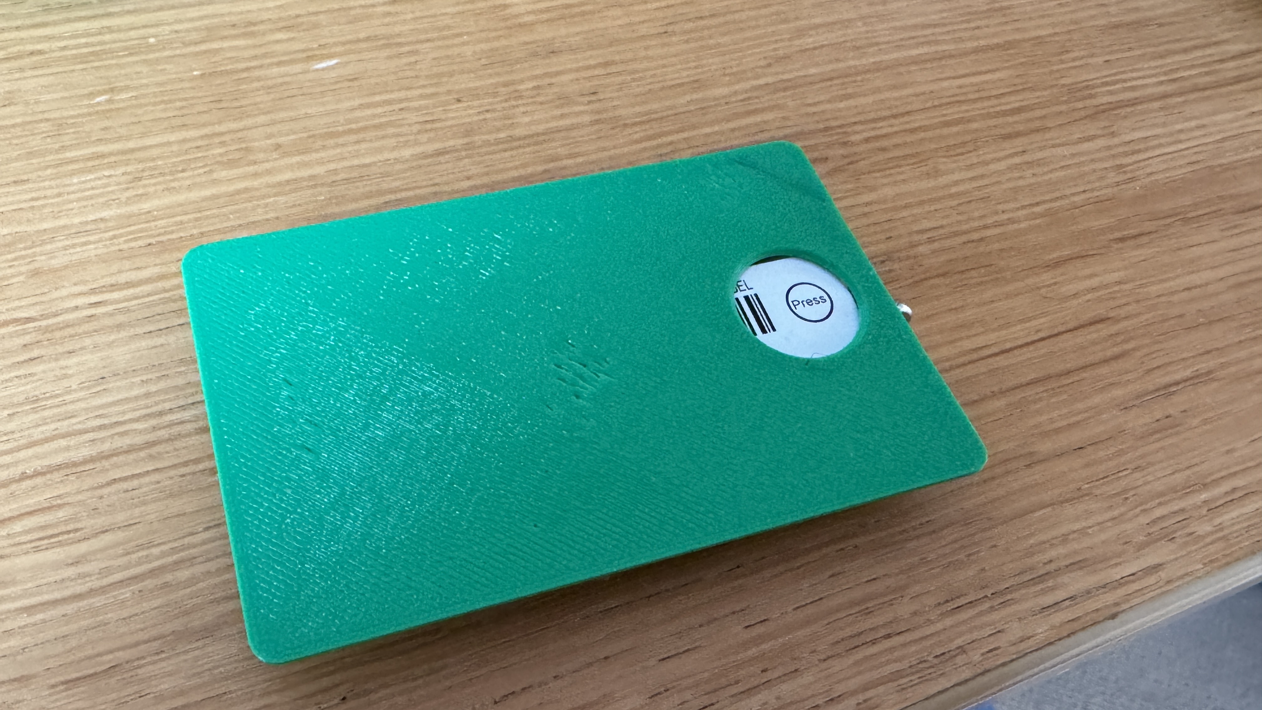 Badge holder adaptor for SafeID Token Generator par Rasmussen ...