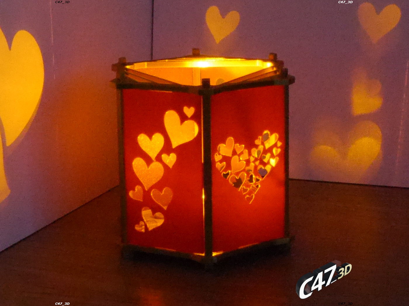 Love Lantern by C47_3d | Download free STL model | Printables.com