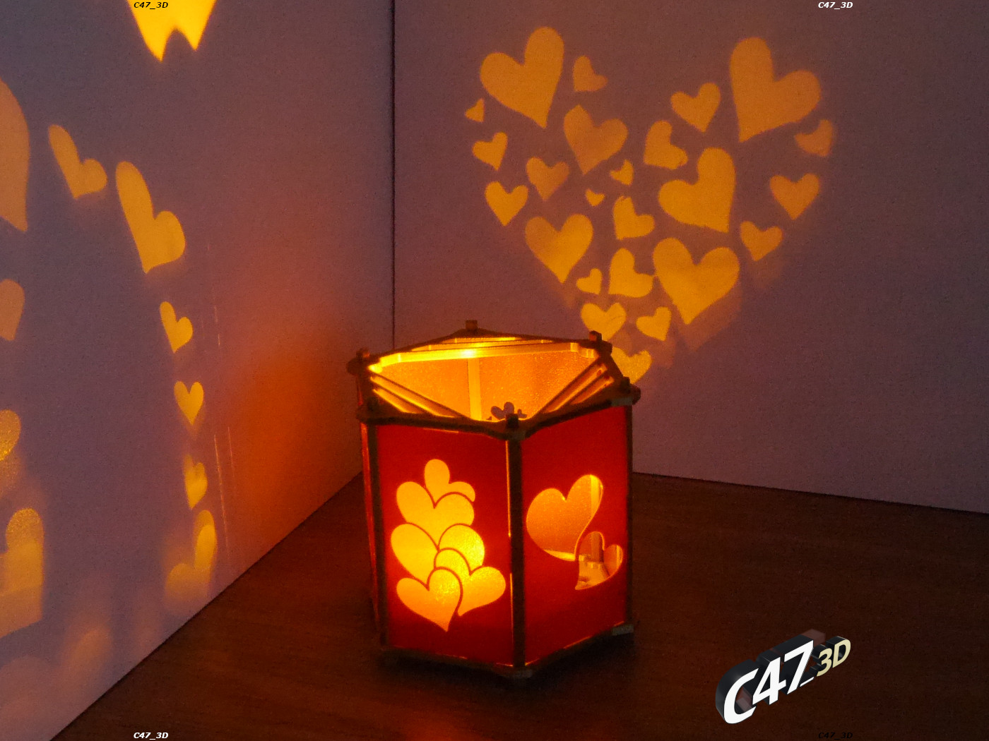 Love Lantern by C47_3d | Download free STL model | Printables.com
